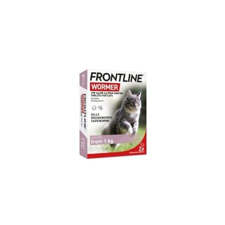 Frontline Wormer Tablets for Cats from £7.70
