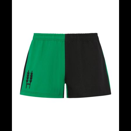 Hexby Harlequin Green/Black Rugby Shorts from £29.90