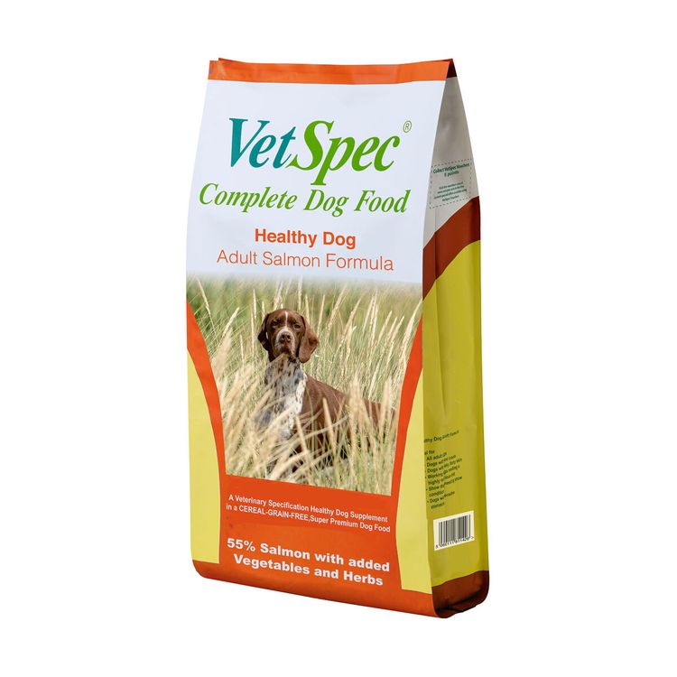 VetSpec Complete Healthy Adult Dog Food (Salmon, Veg & Herbs) from £14.82