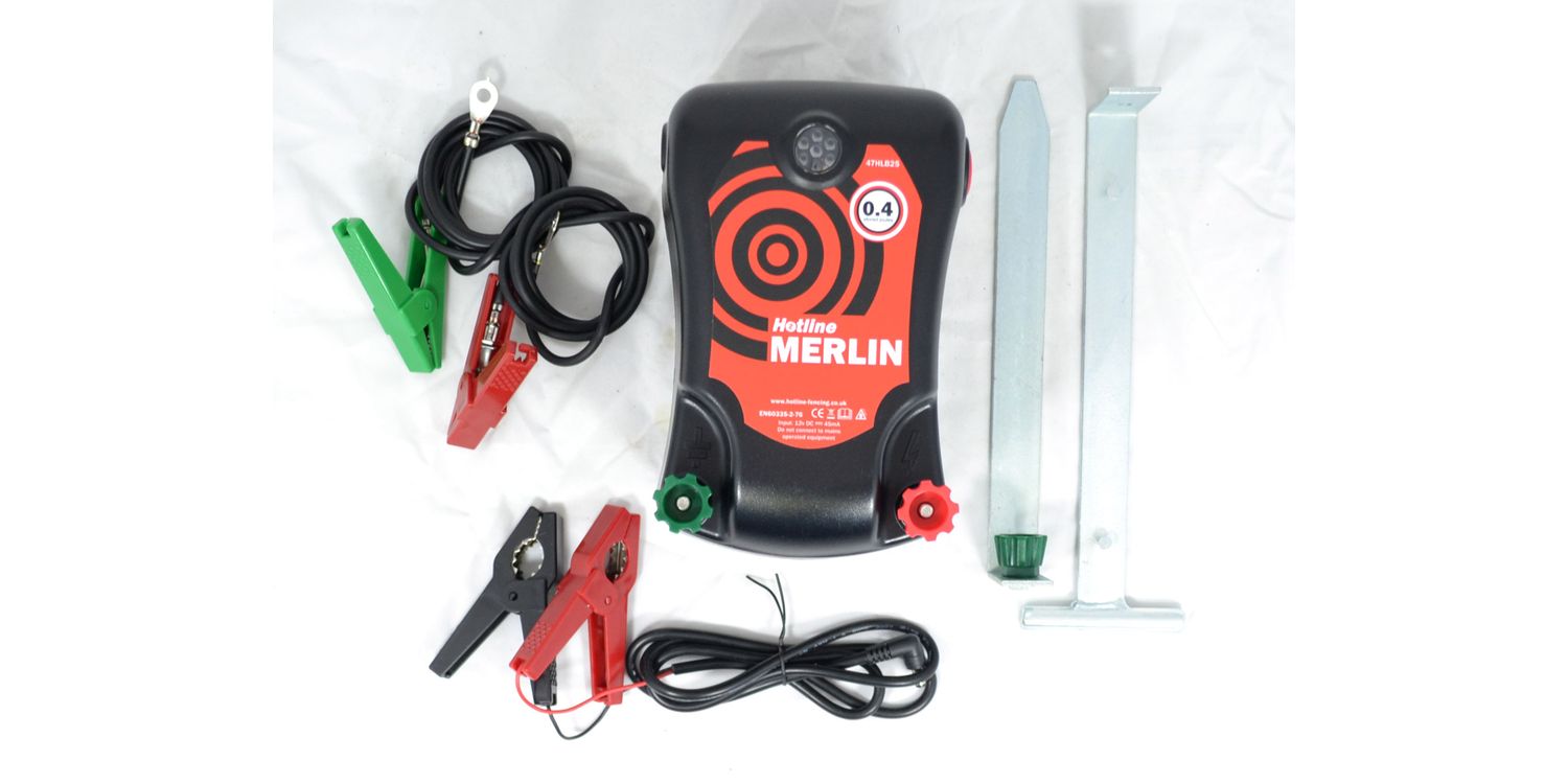 Hotline HLB25 Merlin 6-12V Battery Fencing Energiser only £130.99