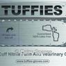 Tuffies Extra Long Blue Nitrile Powder FreeLatex Protective Gloves - 50 ...